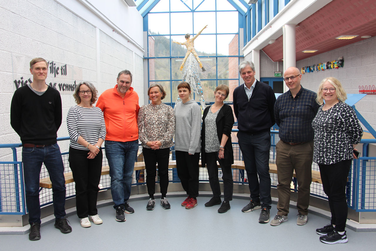 Fagnemnda på besøk